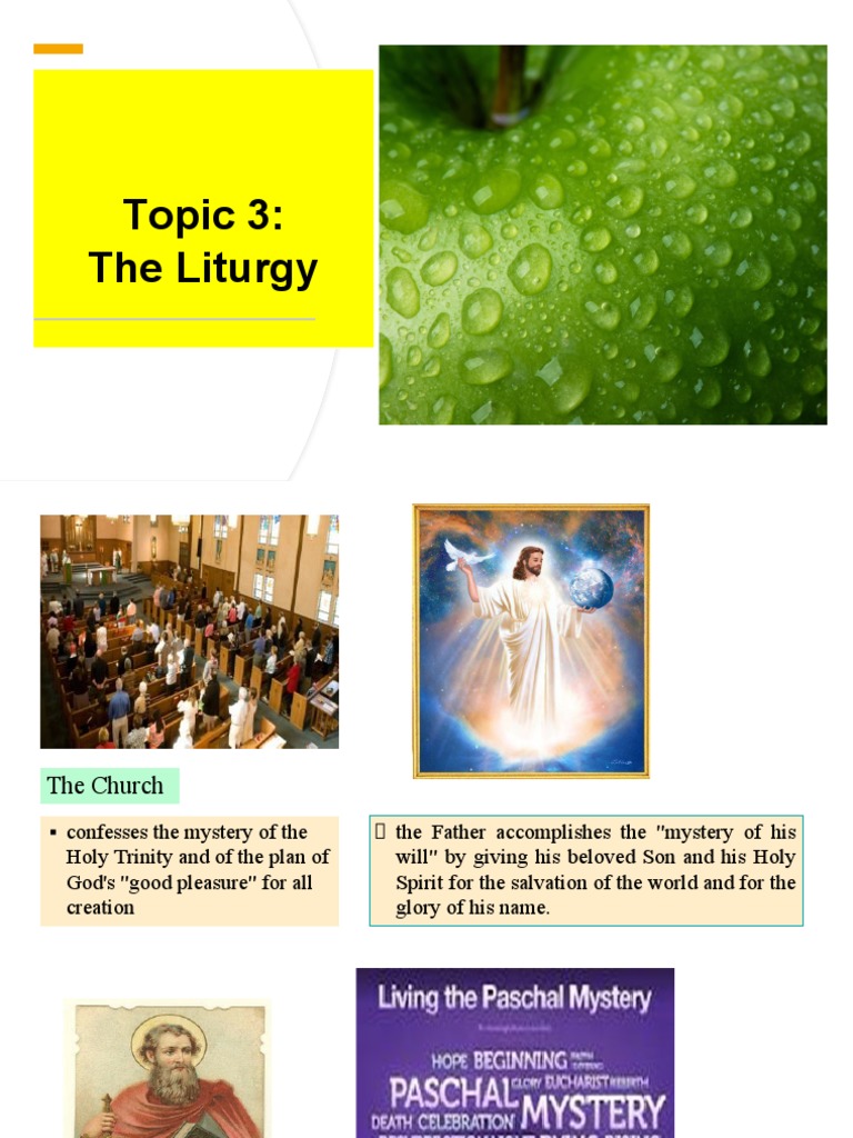 ReEd 204 Liturgy | PDF | Lectionary | Sacred Mysteries