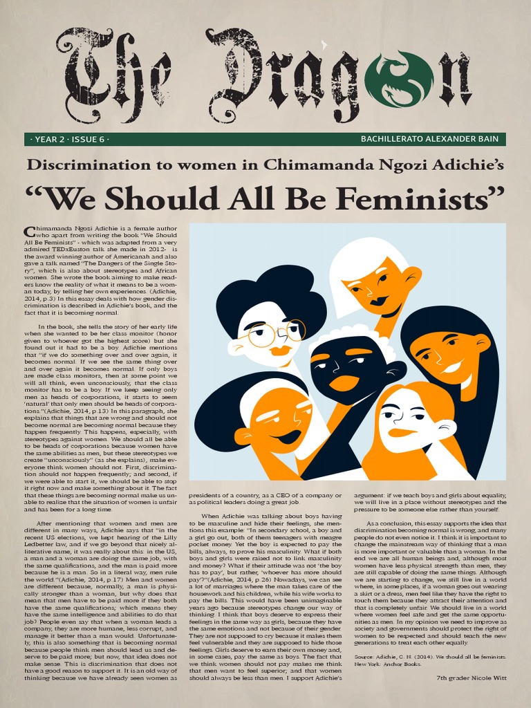 We Should All Be Feminist | PDF | Gender | Gender Studies