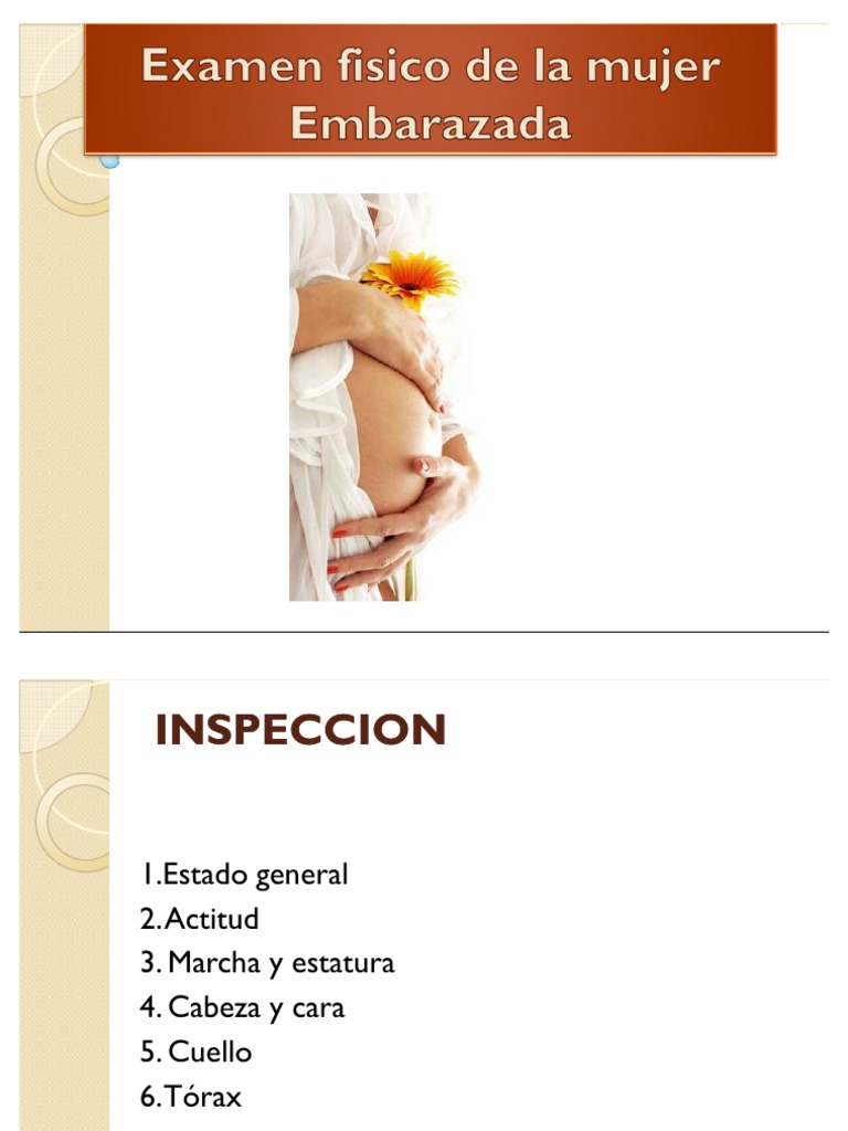 Examen Fisico de La Mujer Embarazada | Vagina | El embarazo