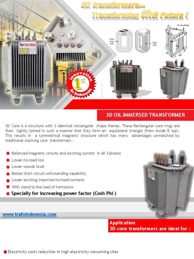 3D Core Transformer Benefits and Applications | PDF