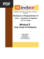 Grade 10-ESP-Module 1-1st Quarter | PDF