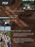 Understanding Land Pollution Causes & Solutions | PDF