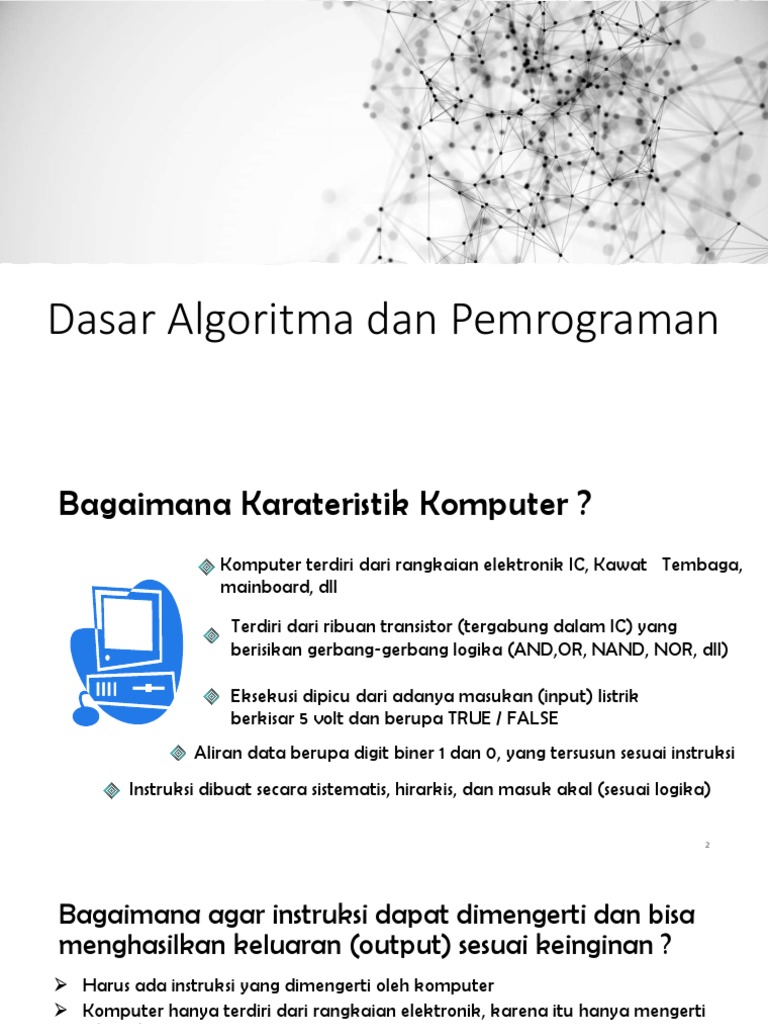 M2 - Dasar Algoritma Dan Pemrograman | PDF