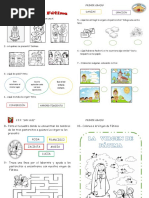 Ficha El Sacrificio de Isaac-2° Maestra Janet | PDF | Abrahán | Sarah