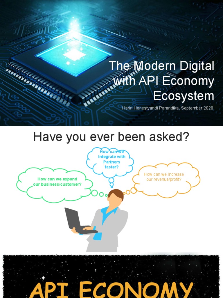 Understanding the API Economy 2020 | PDF | Internet Of Things | Mobile ...