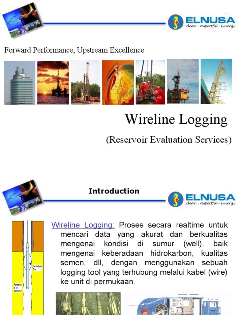 Basic EWL (Electrical Wireline Logging) (SS RES Pendopo 26 Des 2020) | PDF