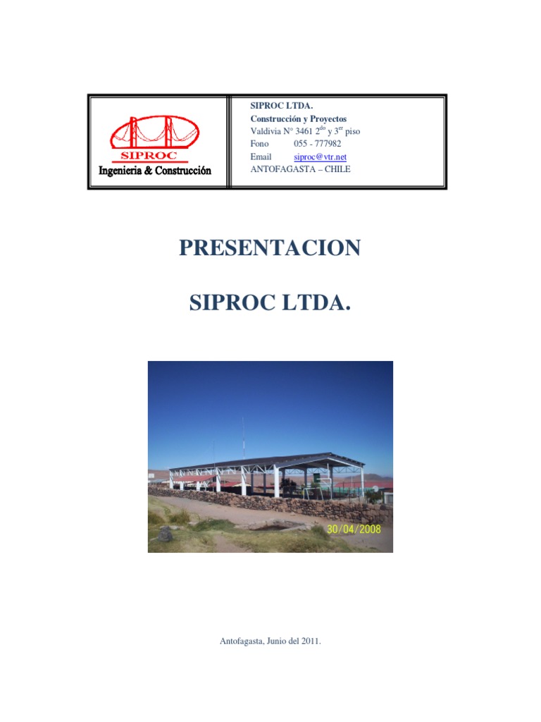 Presentacion Siproc | PDF | Calidad (comercial) | Ingeniería