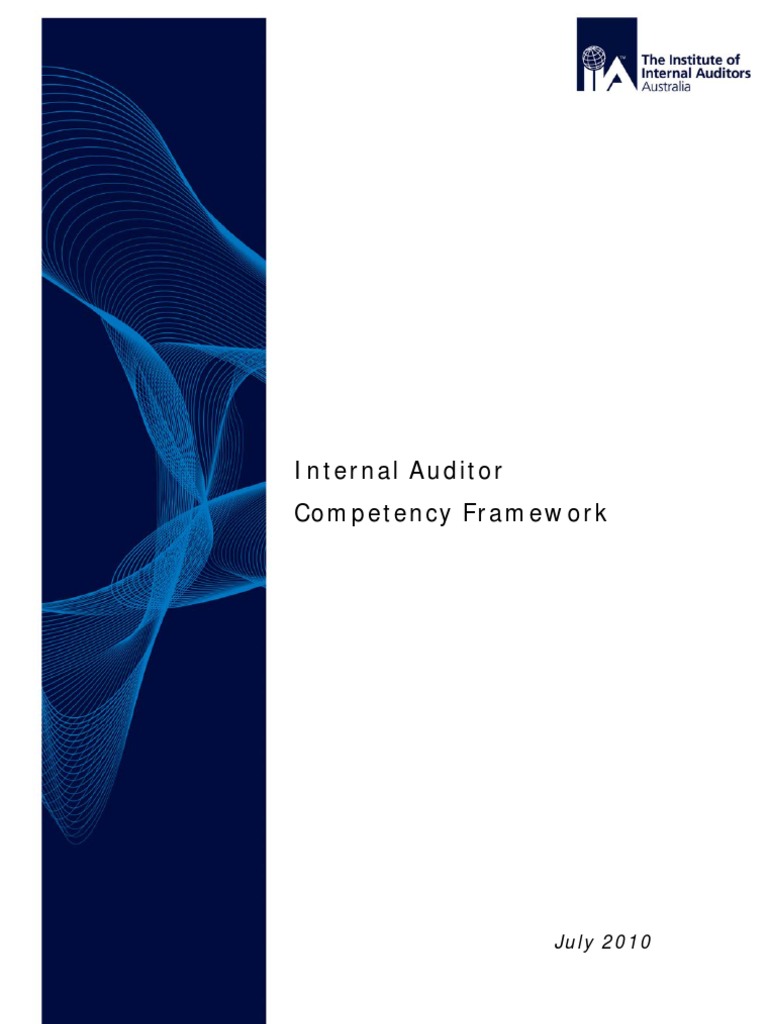 Internal Auditor Competency Framework: July 2010 | PDF | Internal Audit ...