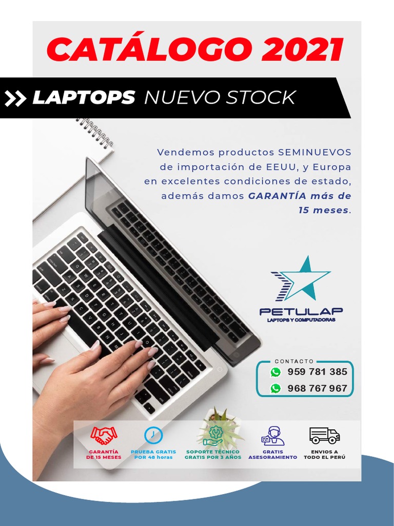 Catalogo Laptop | PDF | Computación personal | Ingeniería Informática