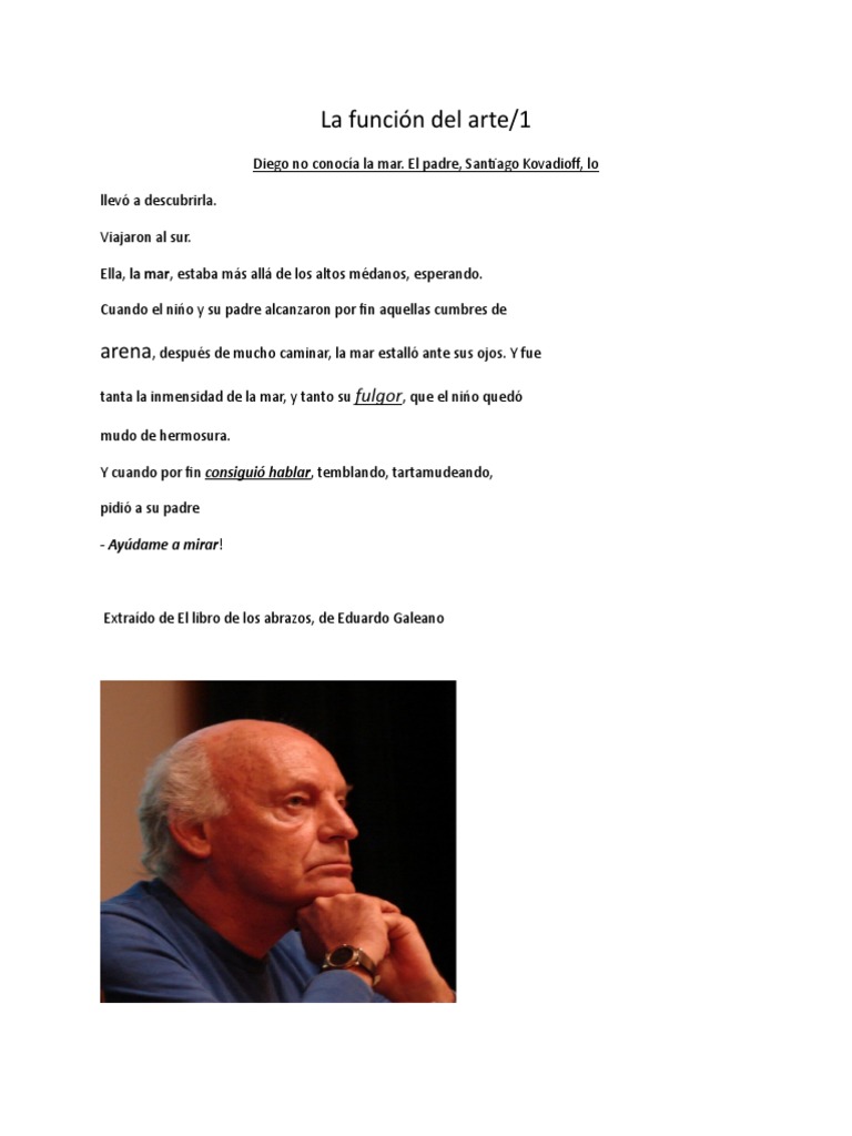 Texto Eduardo Galeano | PDF