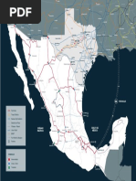 Mapa de Rutas de Ferromex en México | PDF | México