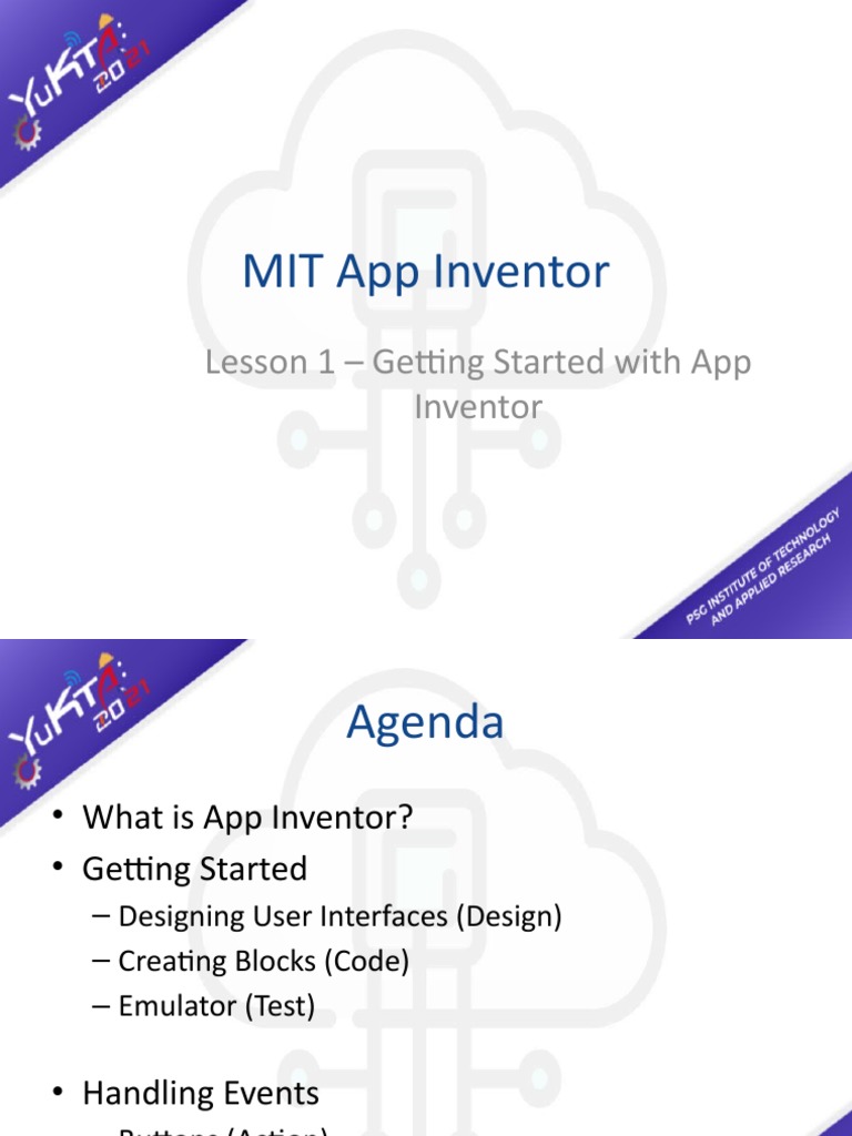 MIT App Inventor | Download Free PDF | Android (Operating System ...