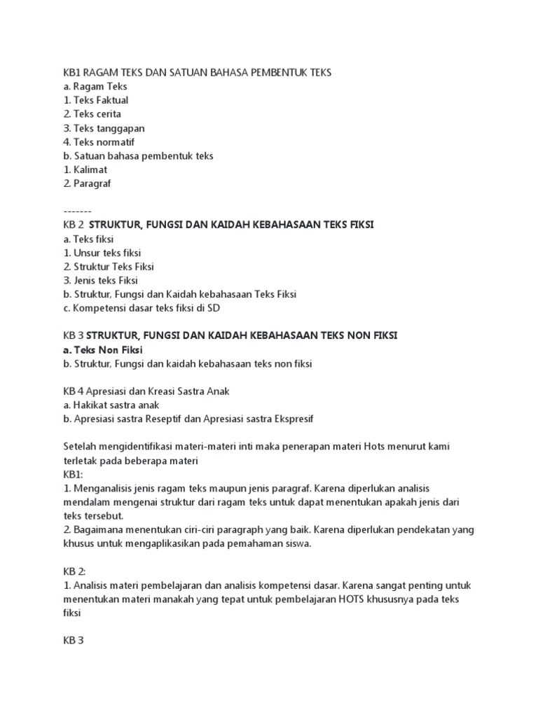 A. Teks Non Fiksi | PDF
