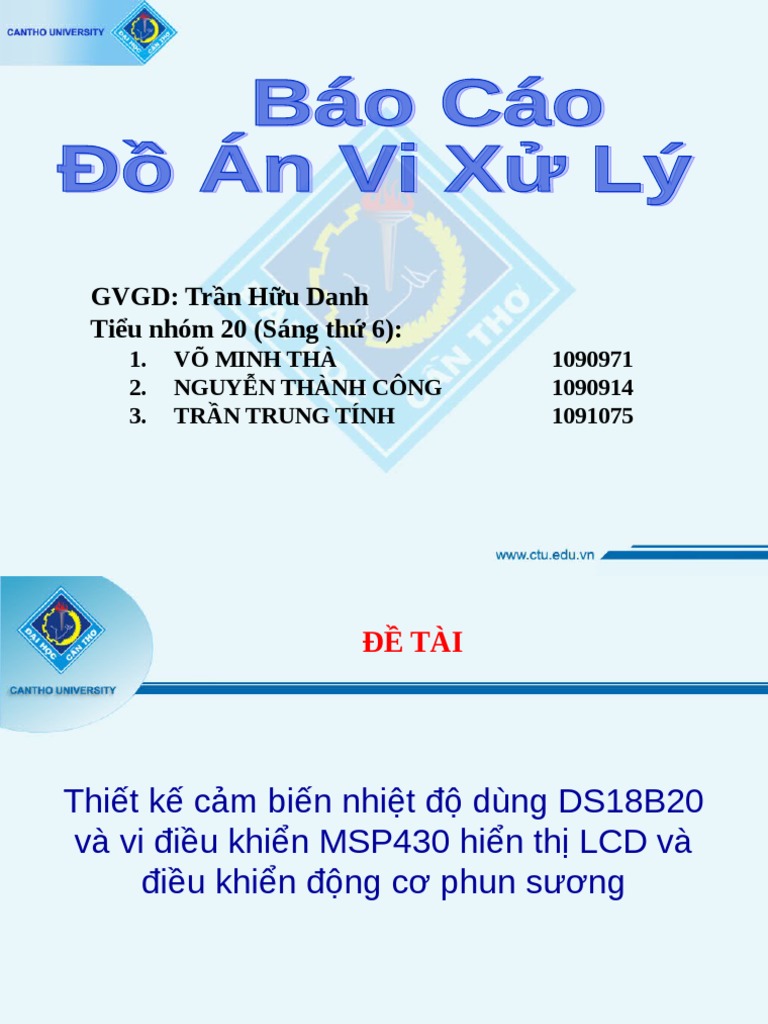 (123doc) - Do-An-Vi-Xu-Ly-Msp430-So-Bo | PDF