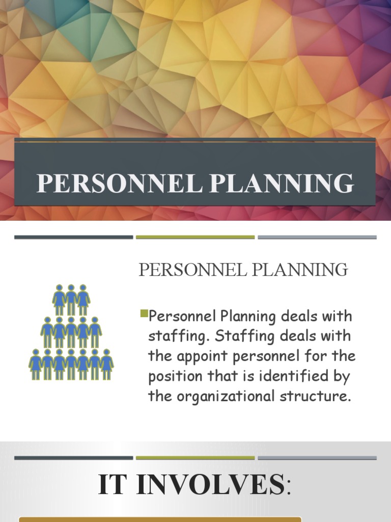 Personnel Planning | PDF