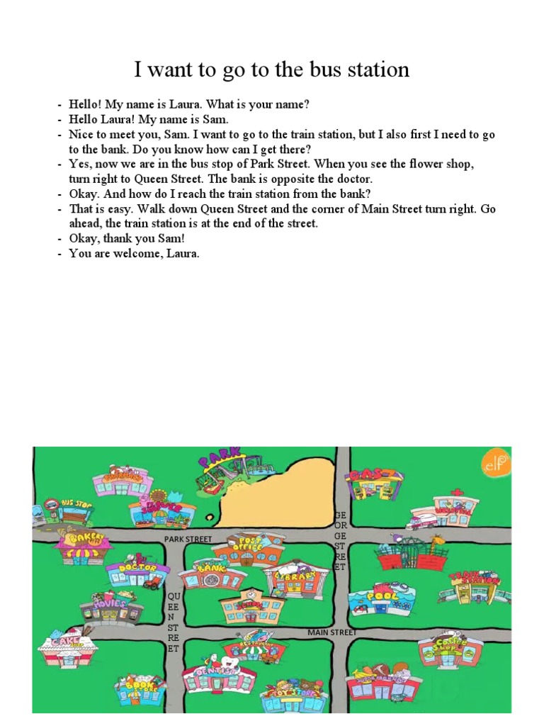In The City Reading Activity | PDF