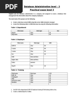 Level 4 Database Holistic COC Questions | PDF | Databases | Microsoft ...
