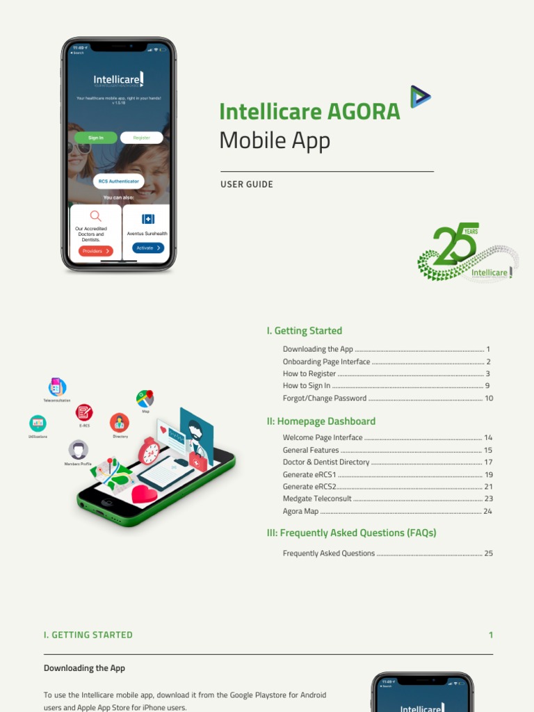 Intellicare Agora User Guideline | PDF | Google Play | Mobile Software