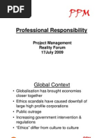 Pmi Code of Ethics | PDF | Project Management Professional | Project ...