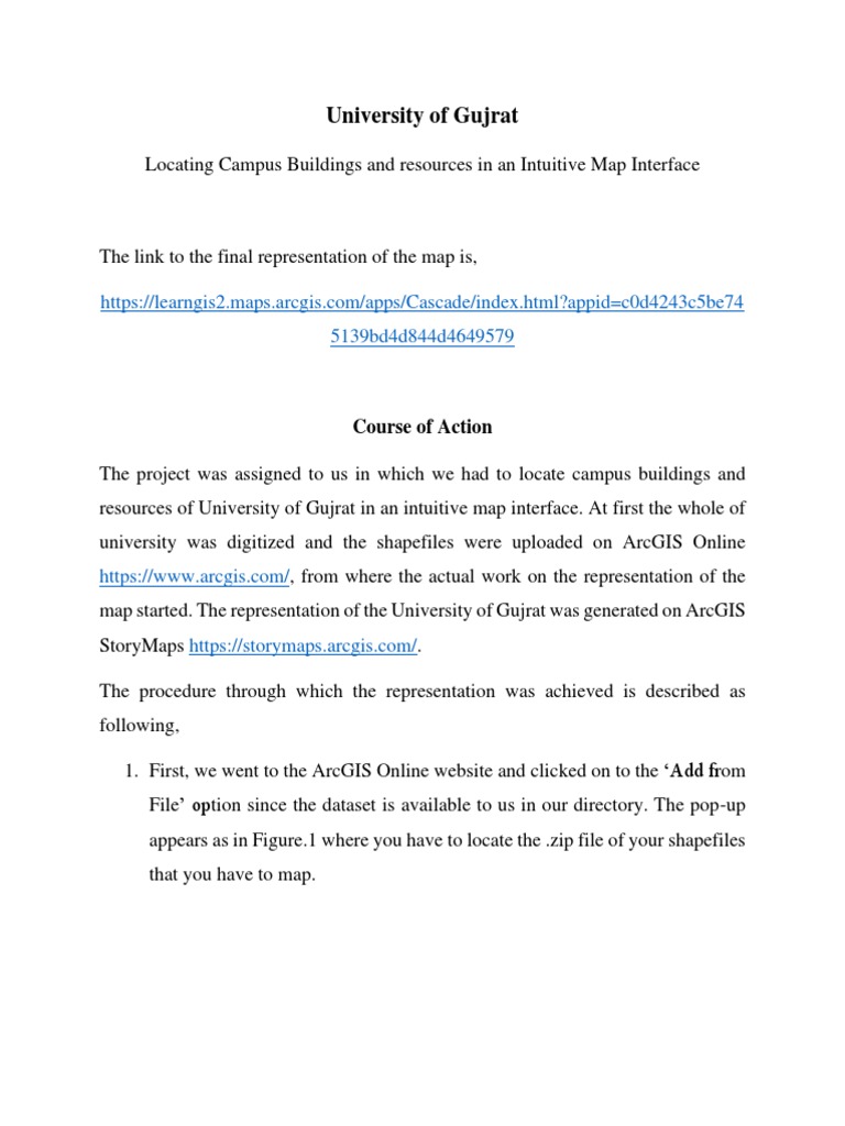 UOG Campus Map: Building Locator Guide | PDF | Arc Gis | Map