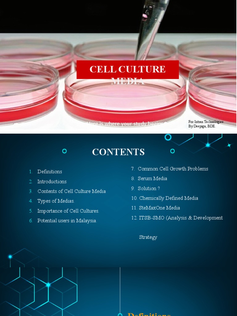 Cells Discovery by Slidesgo | PDF | Growth Medium | Cell Culture