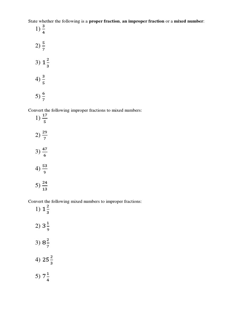 Fractions and Their Forms | PDF | Teaching Methods & Materials