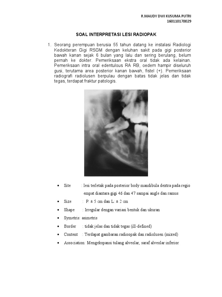 Interpretasi Radiologi | PDF | Kajian Bahasa Asing