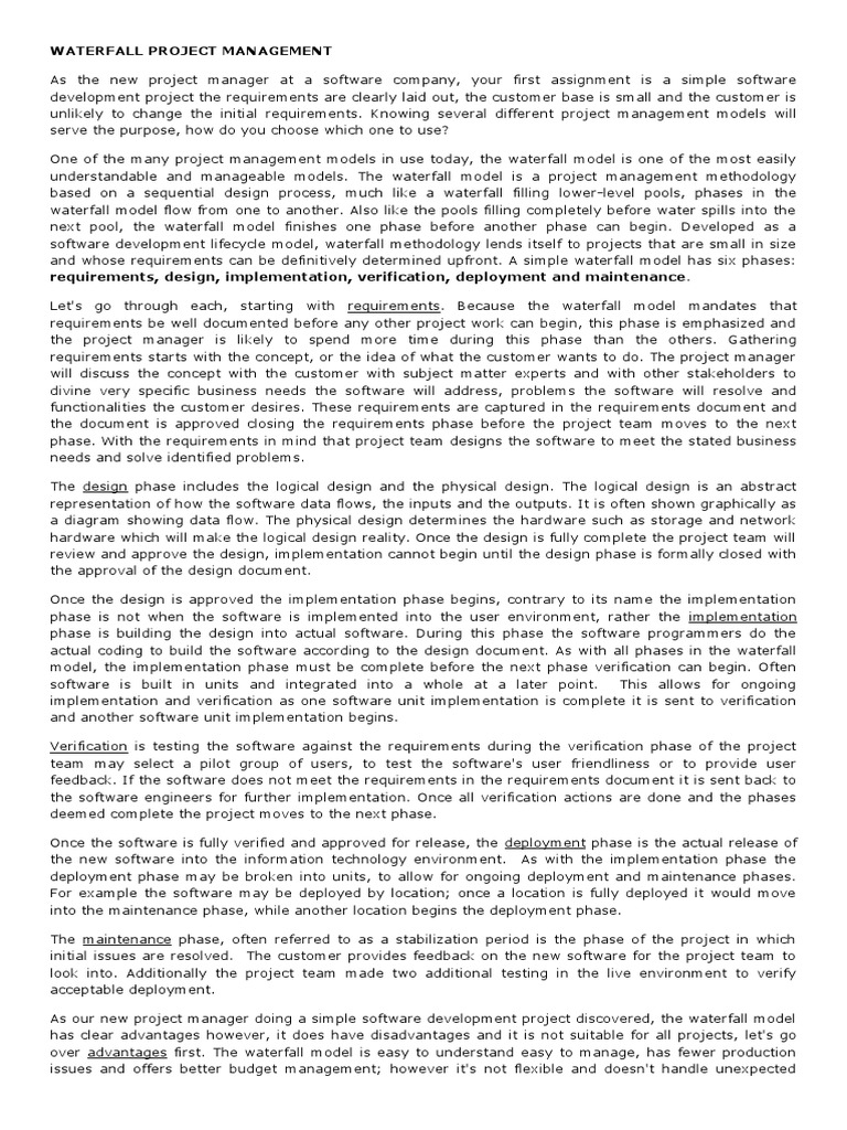 Project Management Vids Transcript | Download Free PDF | Agile Software ...