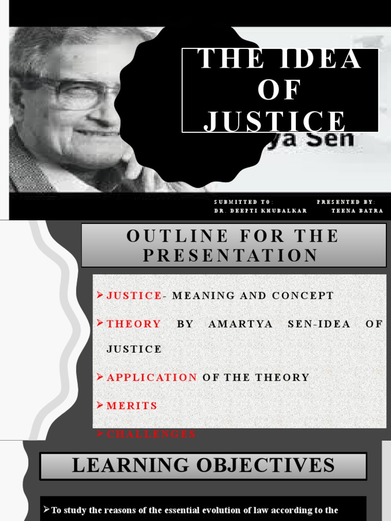 The Idea of Justice | PDF | Justice | Crime & Violence