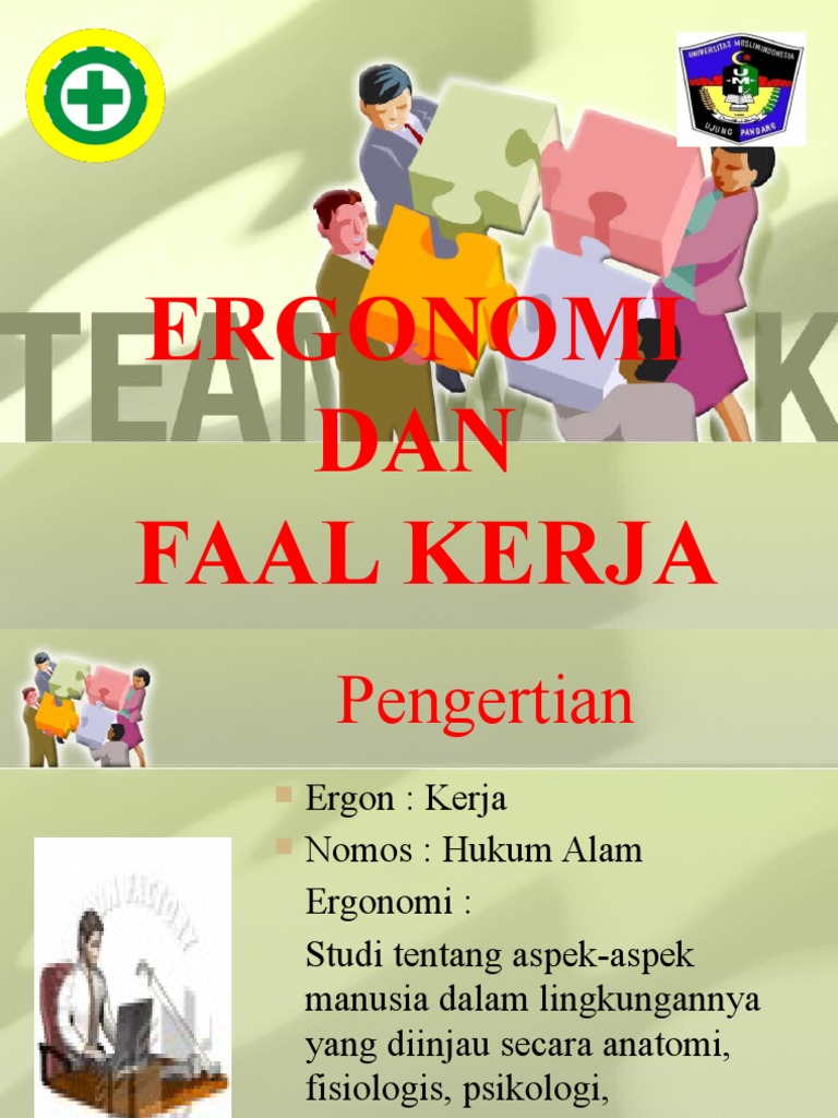 5.ergo Dan Faal Kerja | PDF