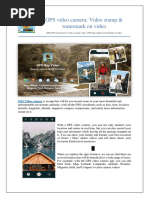 GPS Map Camera | PDF | Computing