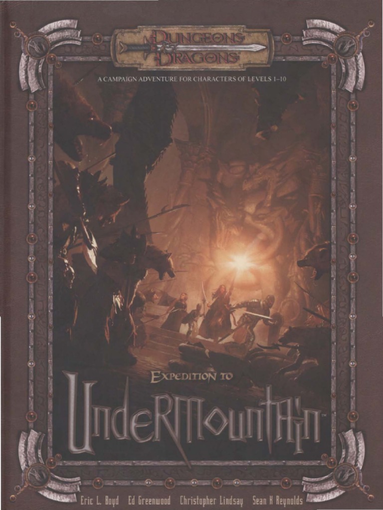 Expedition To Undermountain | PDF | Dungeons & Dragons