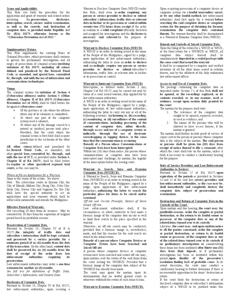 Where To File An Application For A Warrant | PDF | Search Warrant | Arrest