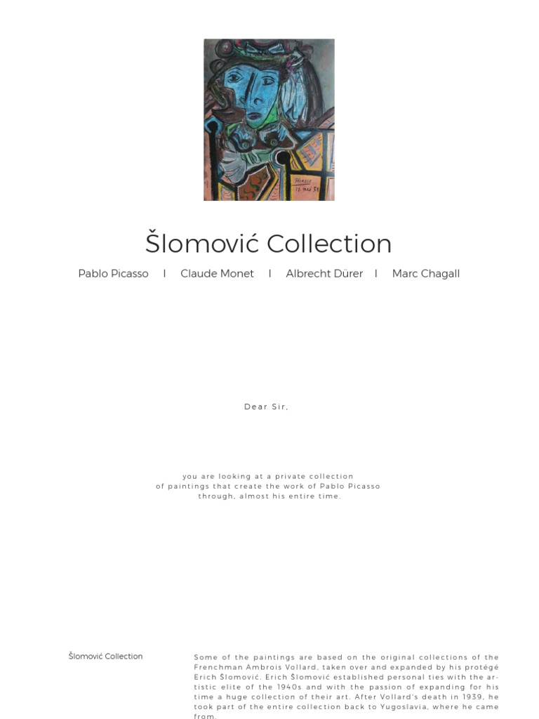 Slomovic Collection - Personal Offer - 2020-10S - Mail | PDF ...