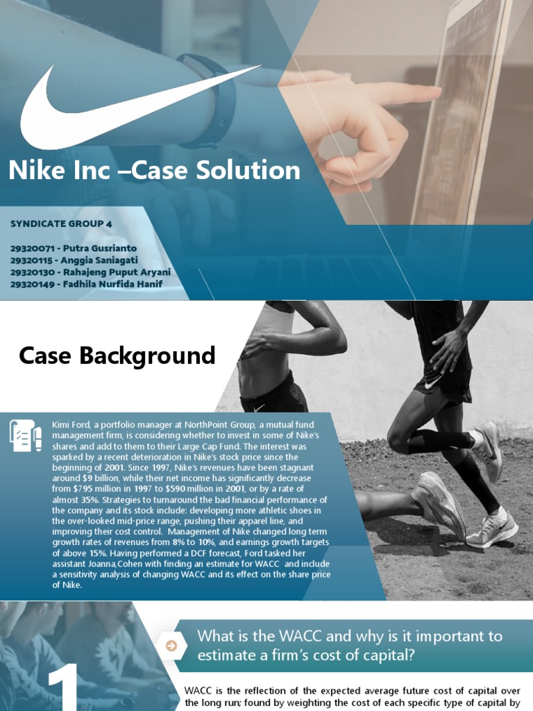Nike Inc - Case Solution (Syndicate Group 4) - Fadhila | PDF | Cost Of ...
