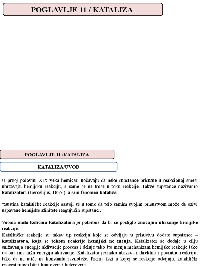 11 Kataliza | PDF