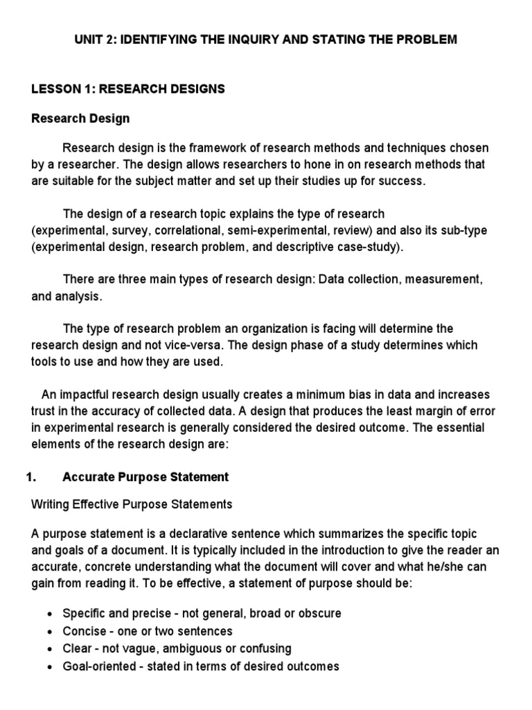 Oct-Chapter 4 - Practical Research 2 | PDF | Research Design | Survey ...