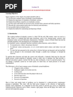 Hydraulic System Maintenance Guide | PDF | Leak | Pump