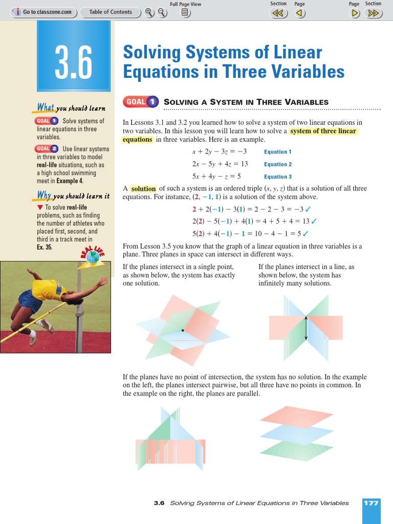 Solving Systems of Linear Equations in Three Variables: You Should ...