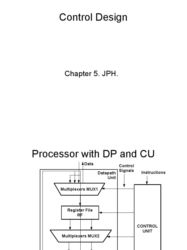 ControlDesign (GCD Processor Classic and One Hot Method) | PDF | Computer Science | Electronic ...