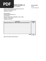 Planilla de Excel para Confeccion de Remito | PDF