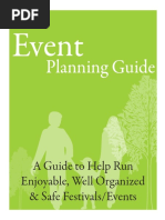 Event Planning Template | PDF | Strategic Communication | Business