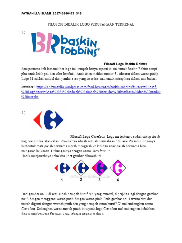 Filosofi 10 Logo Brand Besar | PDF