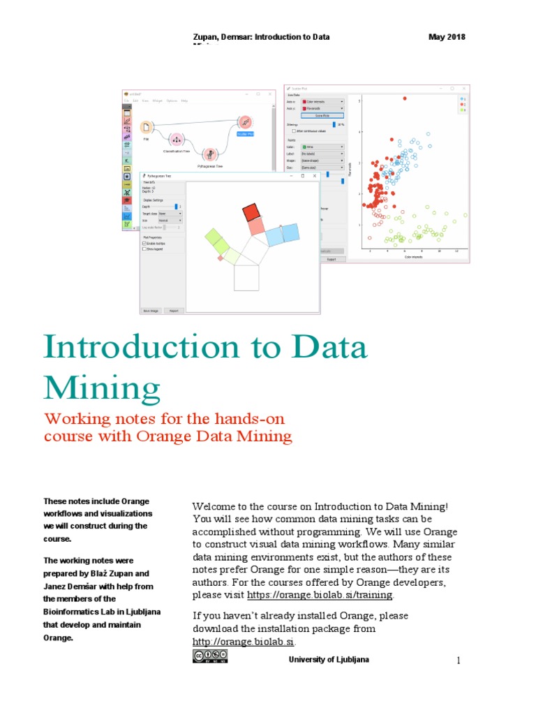 Data Mining with Orange Workflows | PDF | Cross Validation (Statistics ...