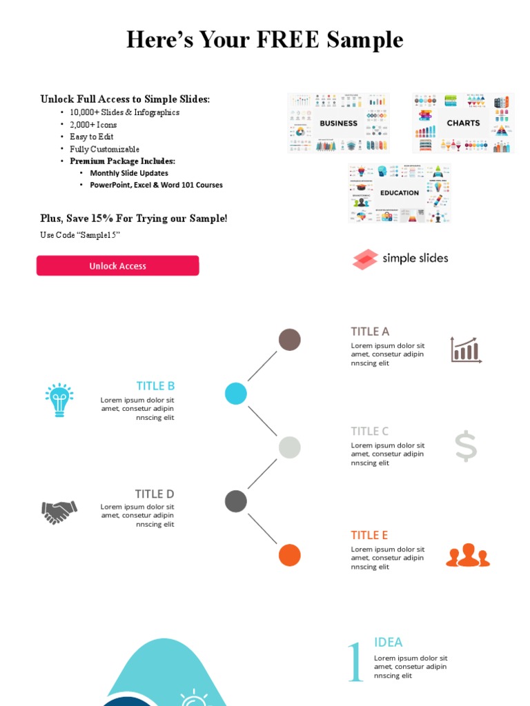 Free Sample of Customizable Slides | PDF