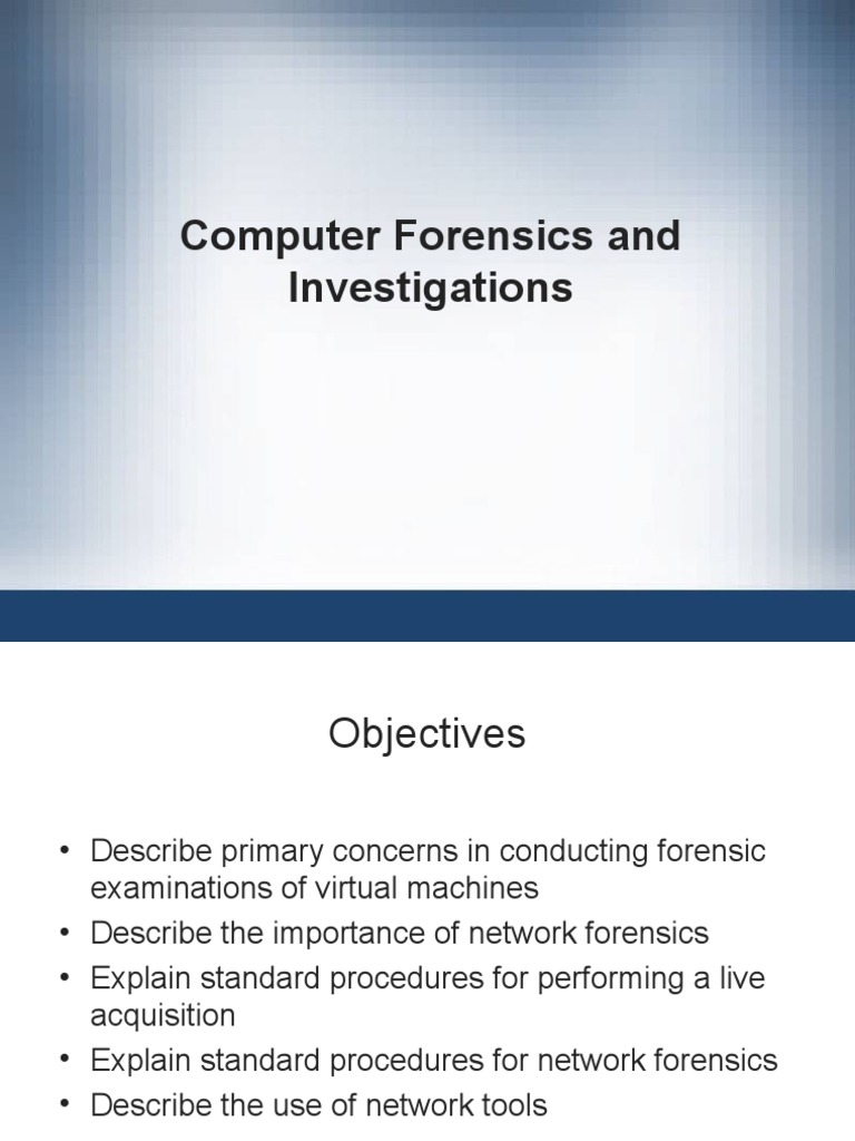 Computer Forensics And Investigations Download Free Pdf Virtual Machine Computer Network 
