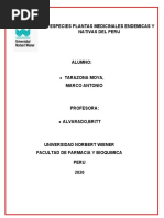 Informe_100_Plantas_Medicinales_Selva_Peruana | PDF