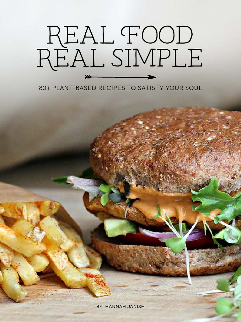 Real Food Real Simple | PDF