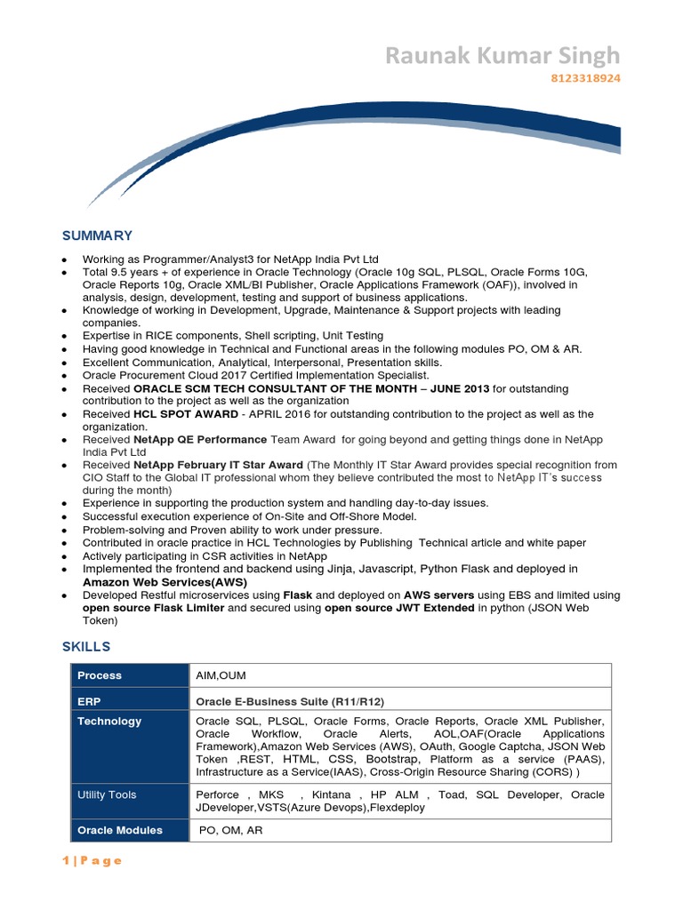 Raunak Kumar Singh - EBS | Download Free PDF | Platform As A Service ...