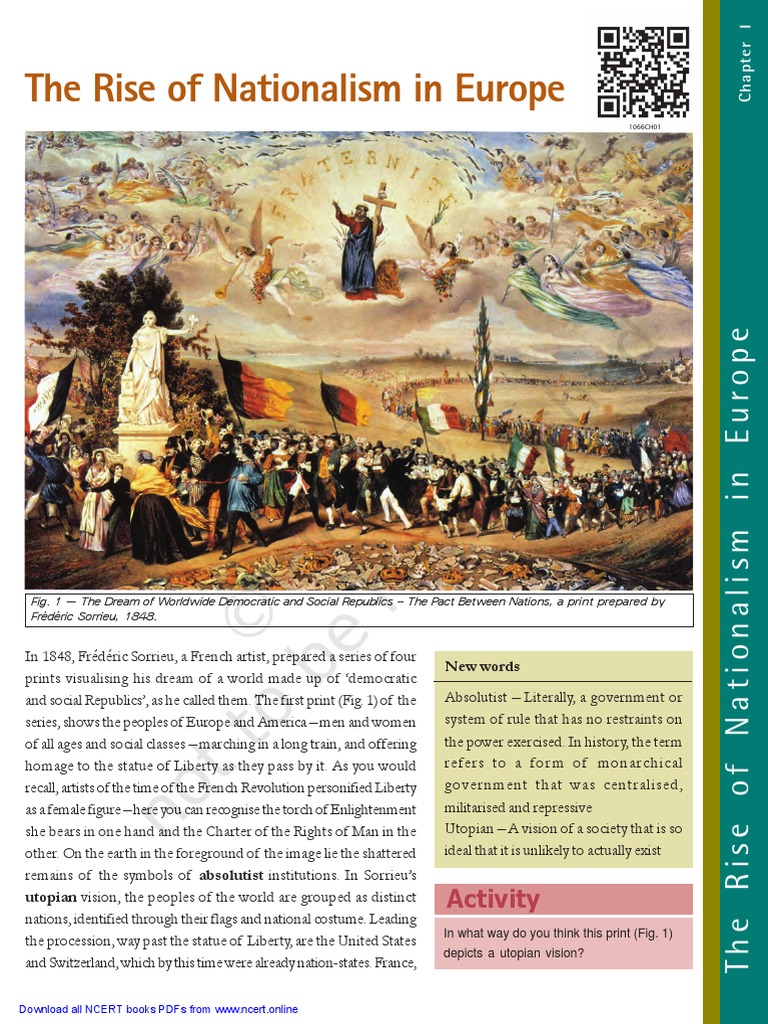 The Rise of Nationalism in Europe: Activity | PDF | Nationalism | Napoleon